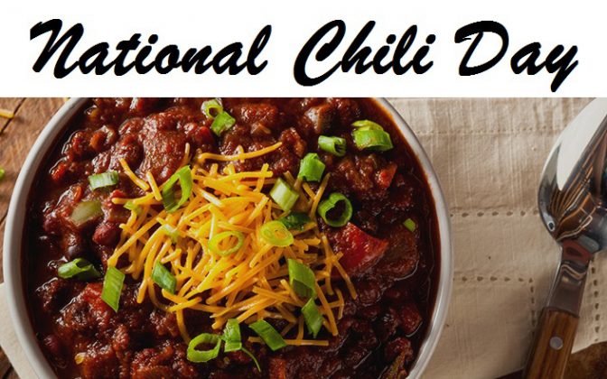 National Chili Day / National Retro Day - Ellis DownHome
