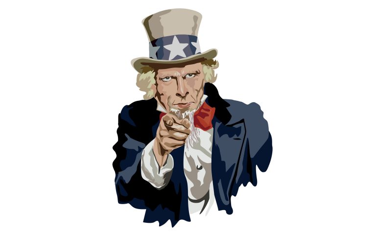 Uncle Sam Day / National Bald Is Beautiful Day - Ellis DownHome