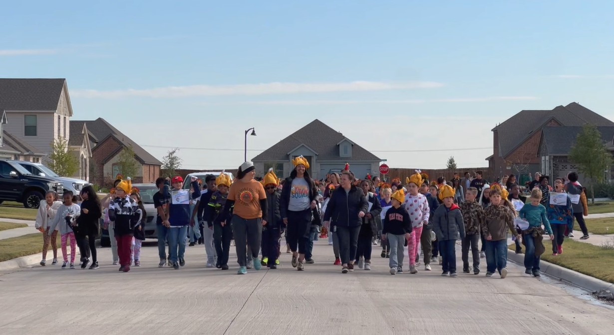 DownHome / Up Close: Clift Elementary's Turkey Trot - Ellis DownHome
